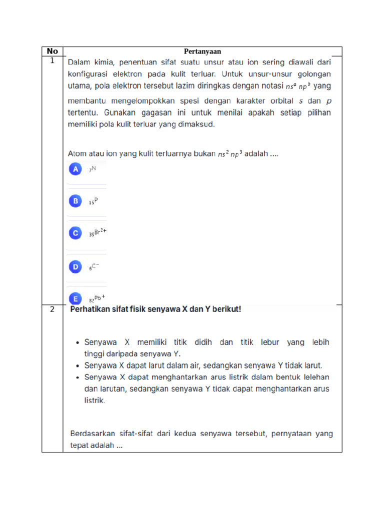 Soal TKA | PDF