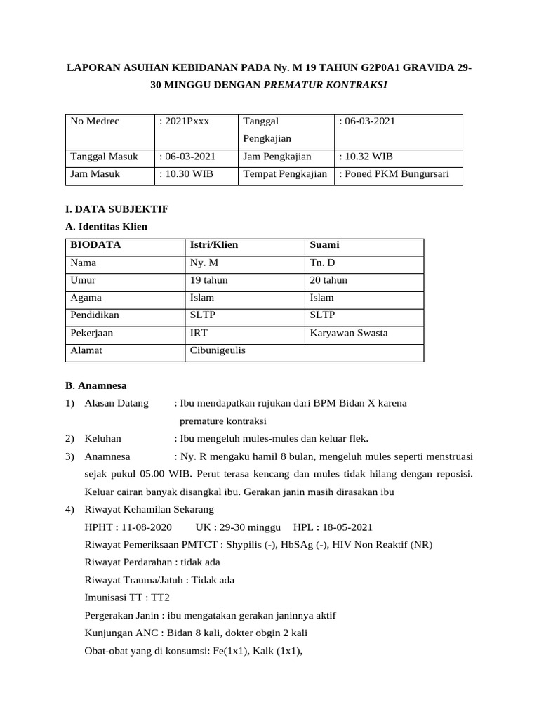 Soap Kehamilan Premkot | PDF
