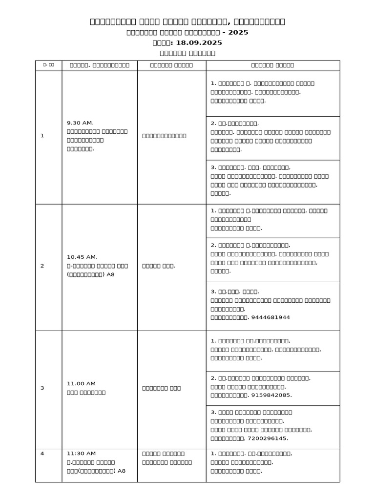18 9 2025 Judges List | PDF