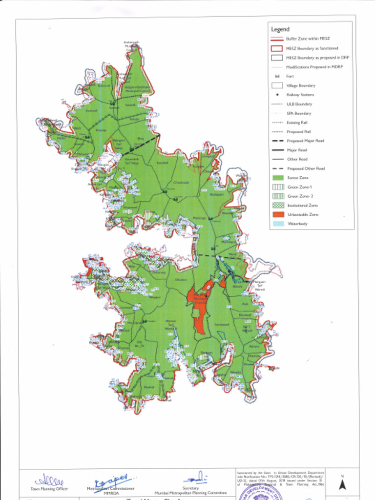 MESZ Land Use Map | PDF