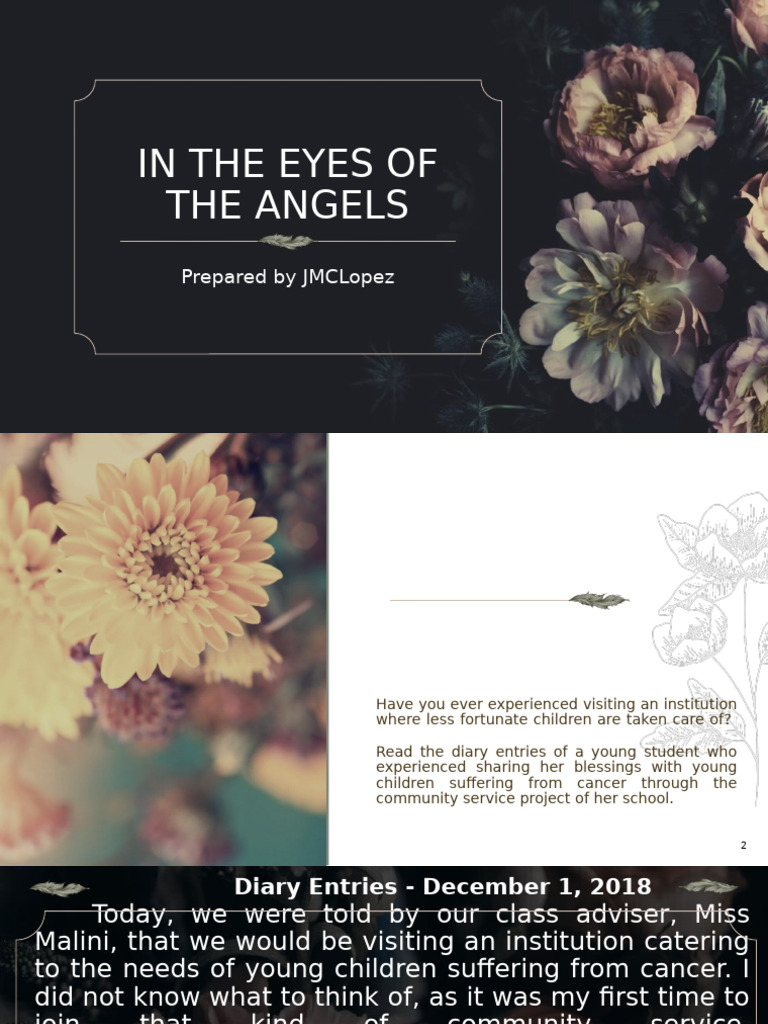 In The Eyes of The Angels - PPT | PDF