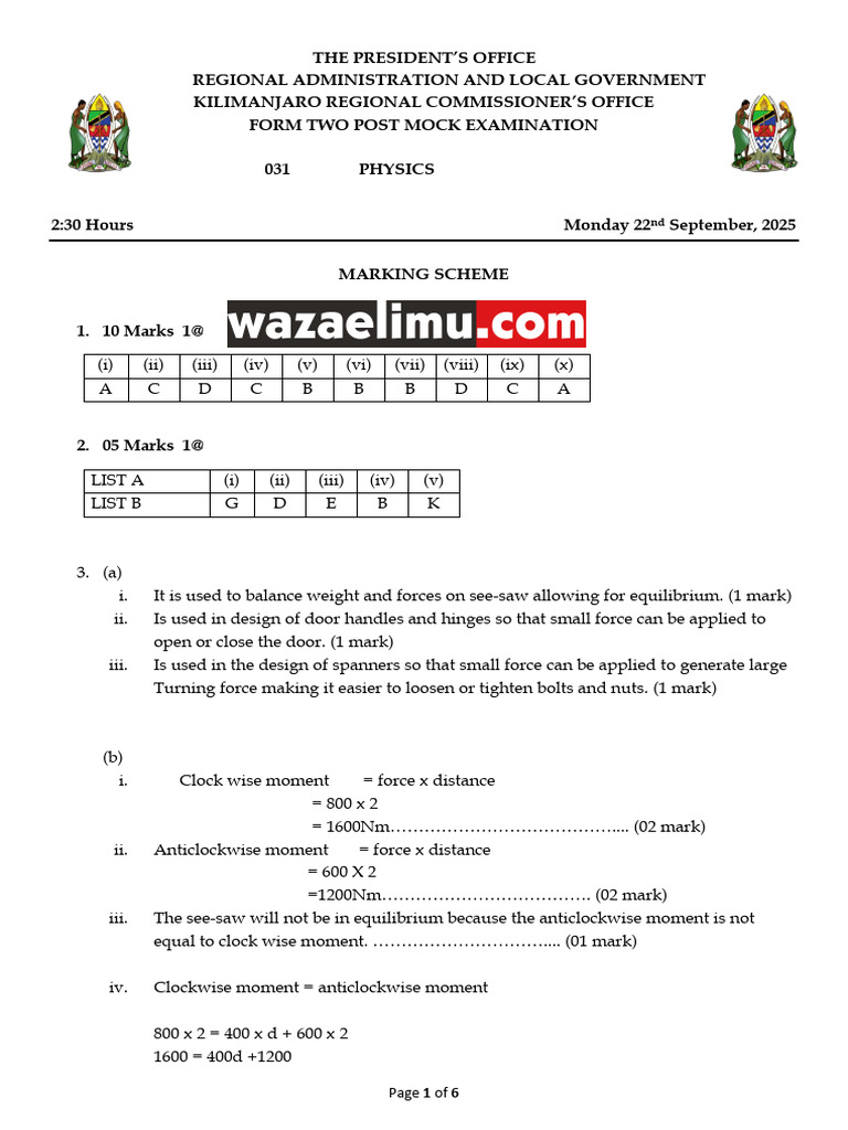Physics Ms | PDF | Force | Water