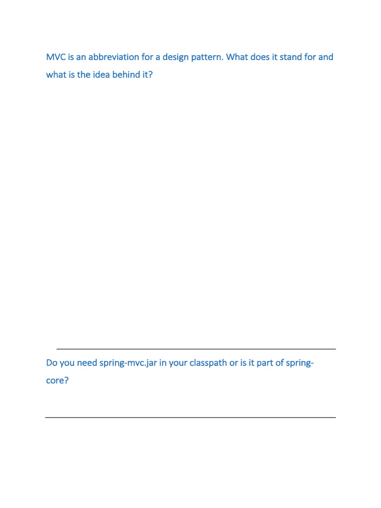 5 Spring MVC and The Web Layer v2 | PDF | Spring Framework | Model–View ...