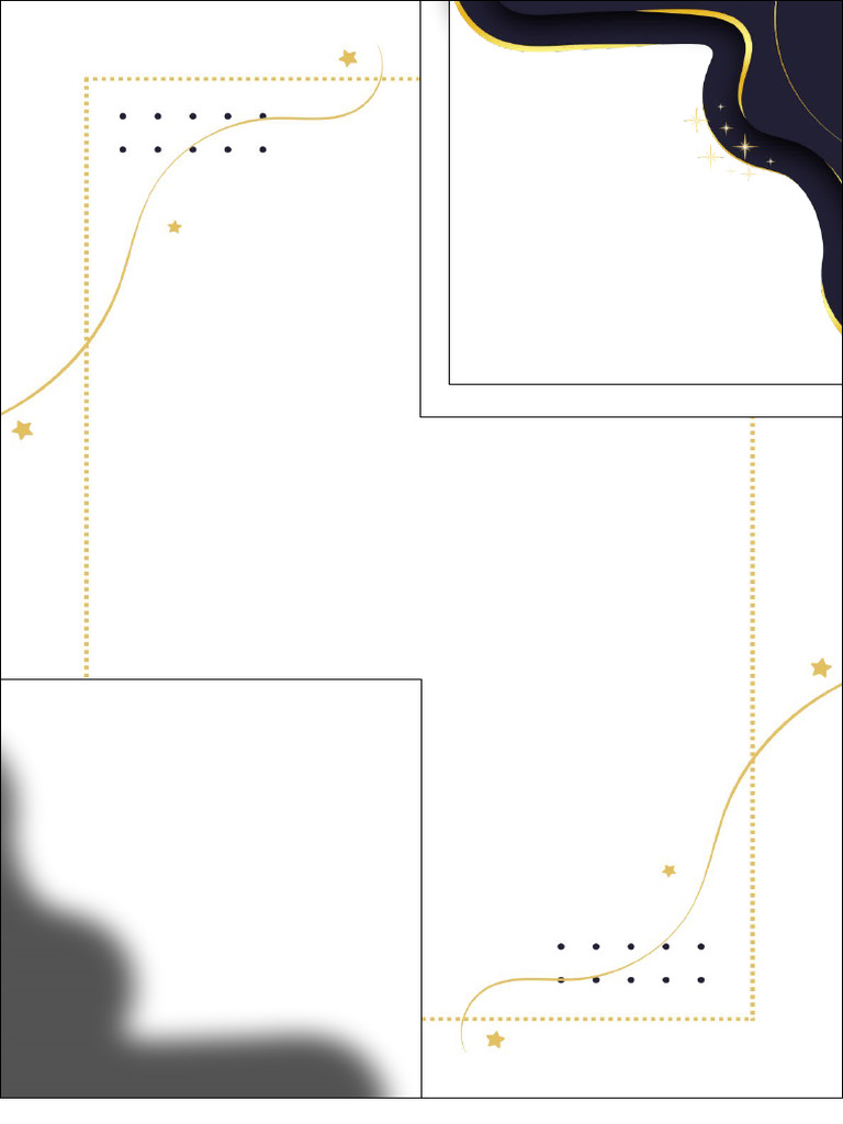 Black and Gold Elegant Business Page Border | PDF
