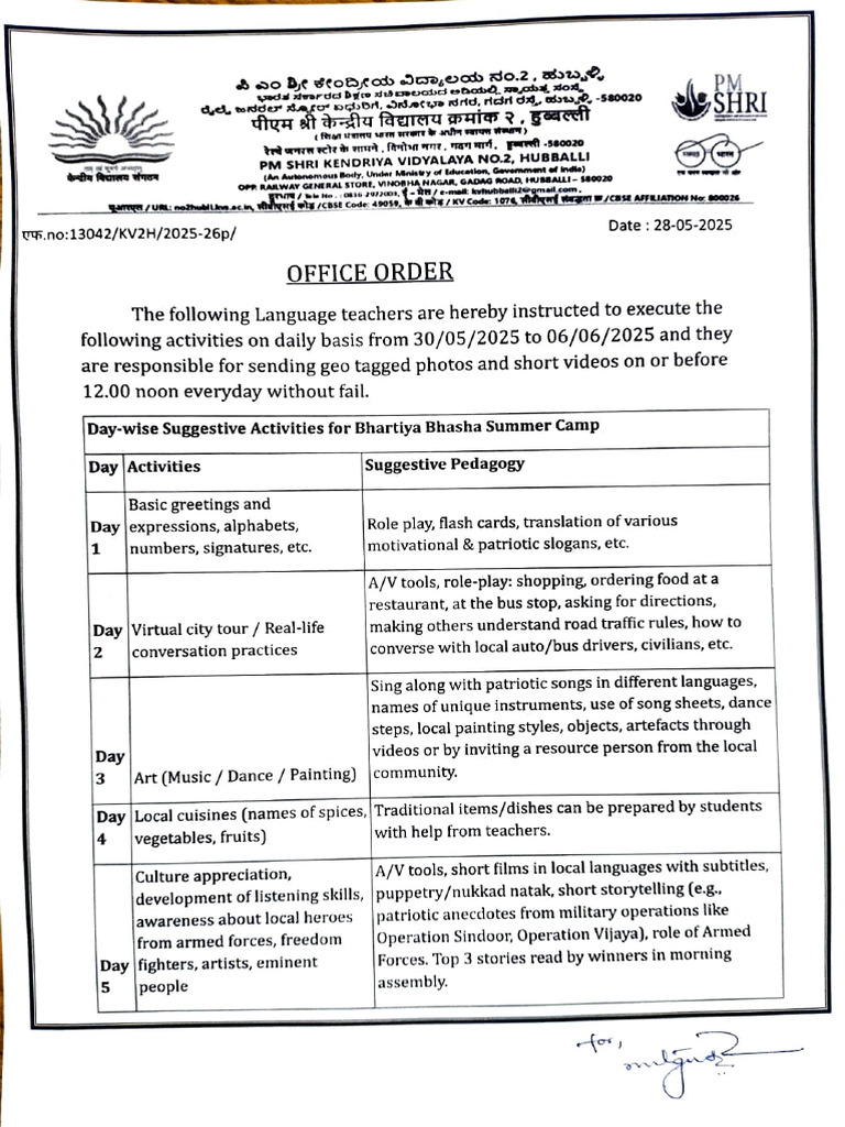Office Order | PDF
