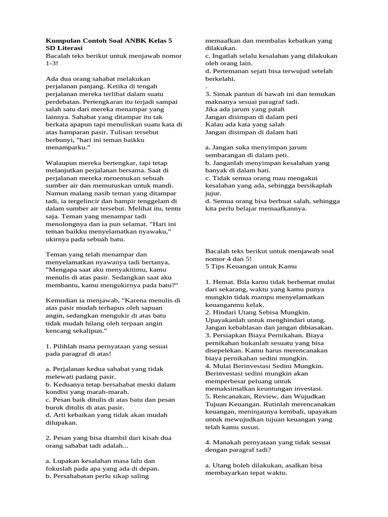 ANBK | PDF