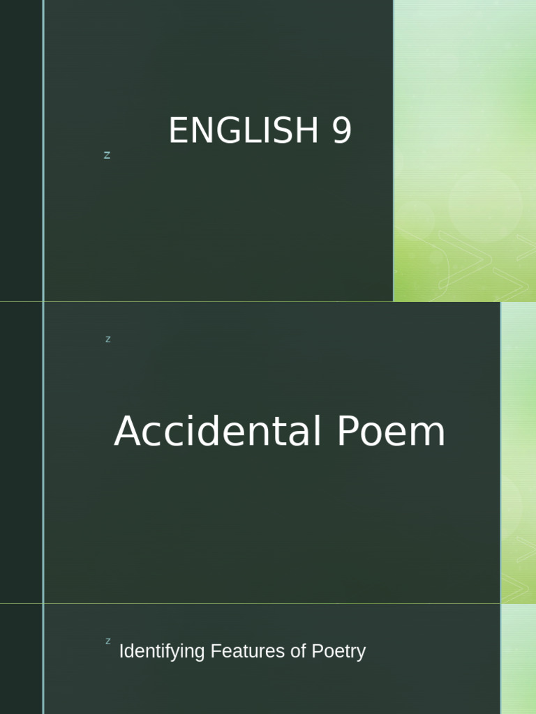 Features of Poetry | PDF