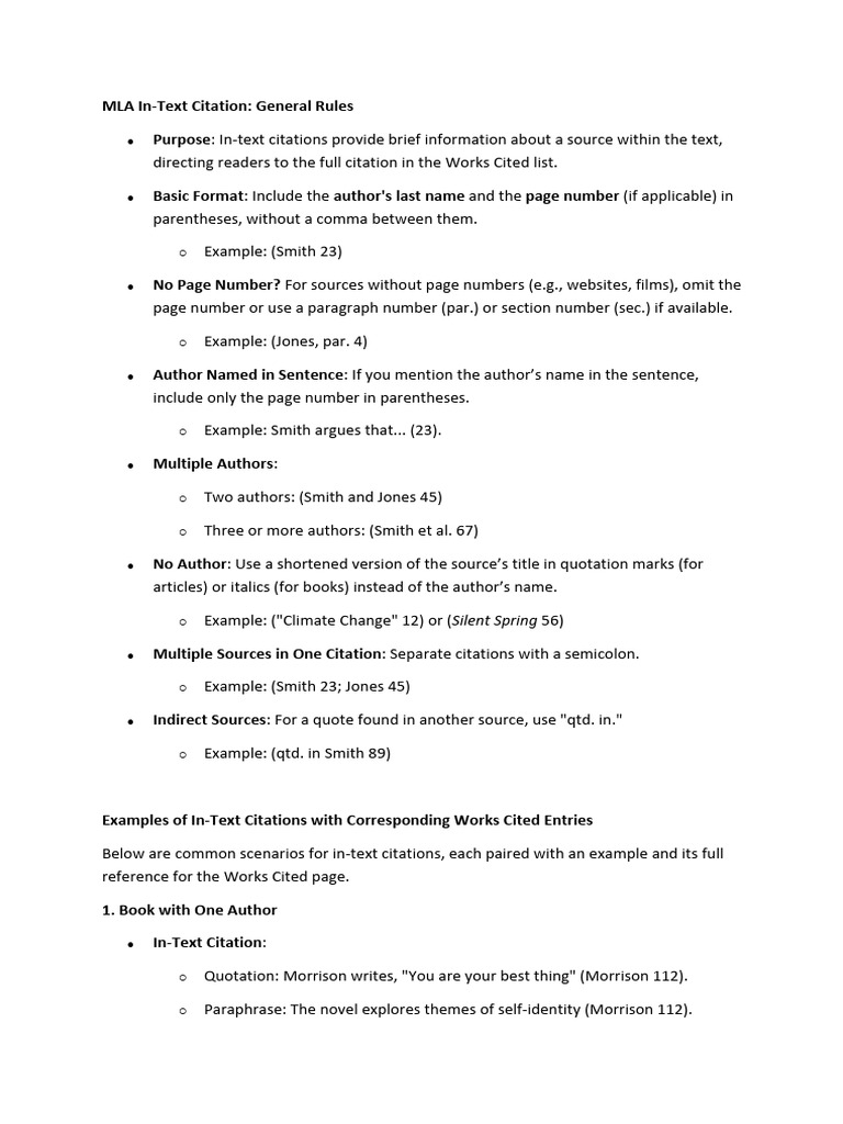 Mla References | PDF | Citation | Bracket