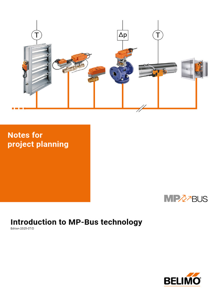 Belimo Notes For Project Planning Introduction MP Bus Technology en GB ...