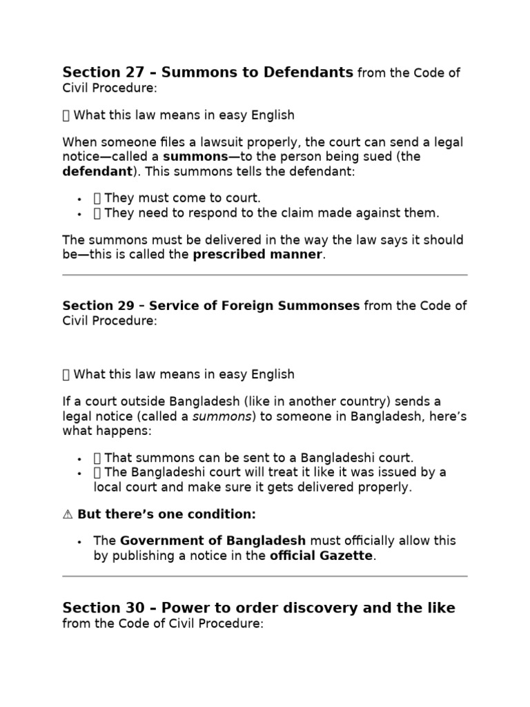 Commission, Summon and ADR | PDF | Summons | Lawsuit