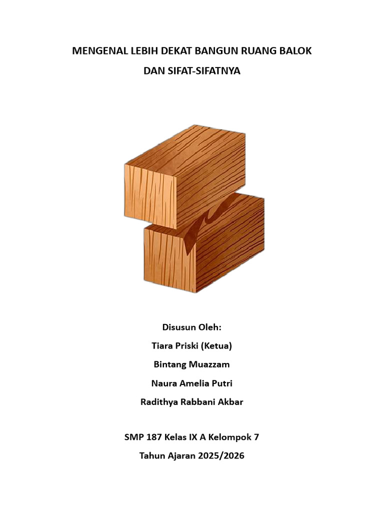 Sifat dan Rumus Bangun Balok | PDF