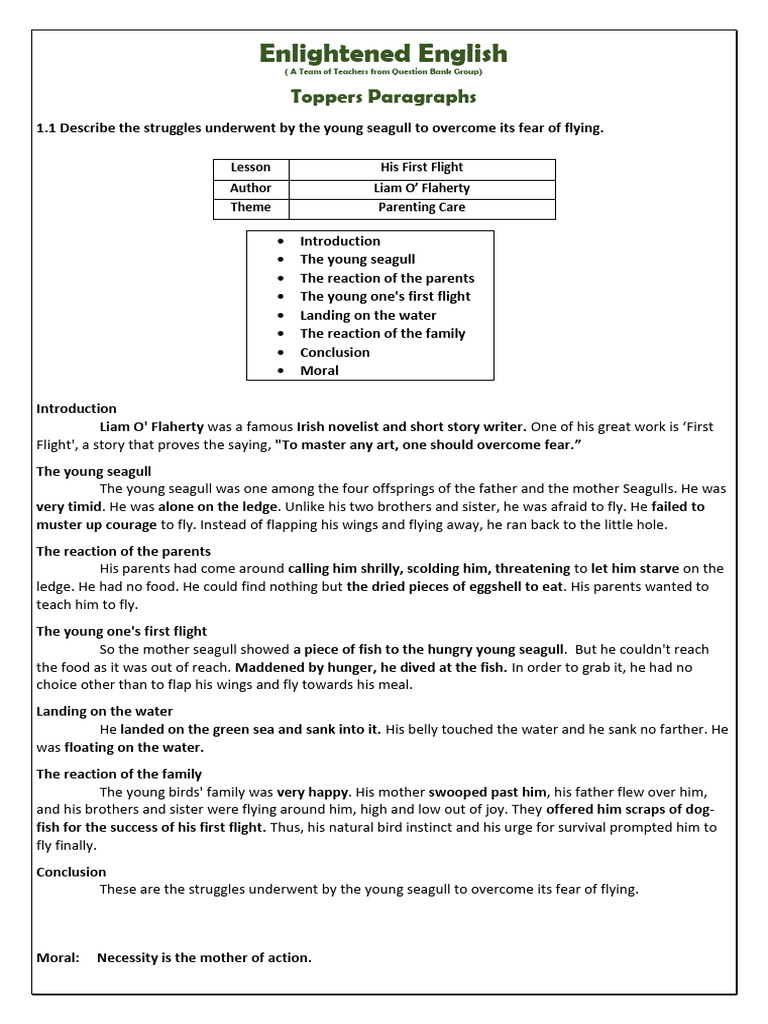 A Team Paragrphs - Enlightened English-2 | PDF | The Tempest