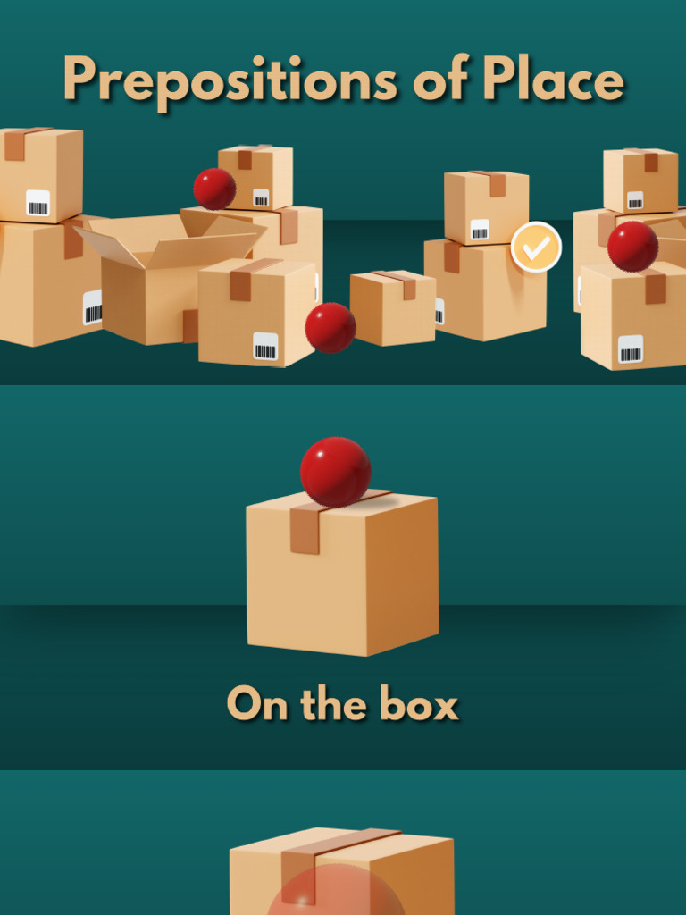 Prepositions of Place | PDF