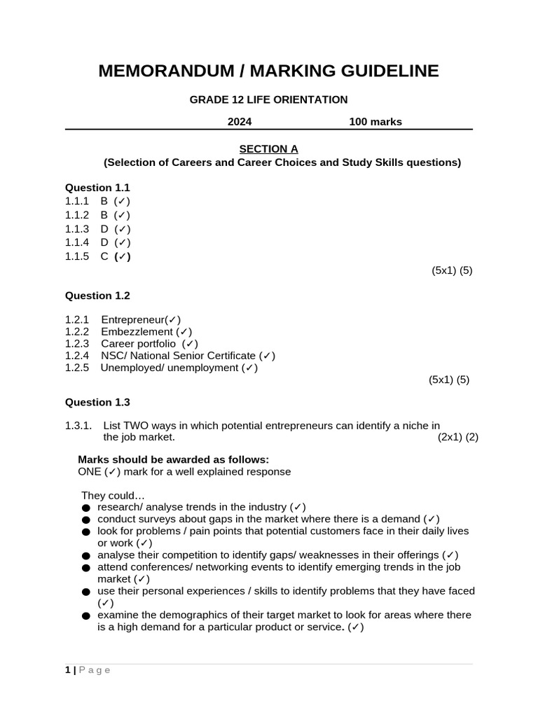 Grade 12 Life Orientation Exam Guide | PDF | Computer Security | Security