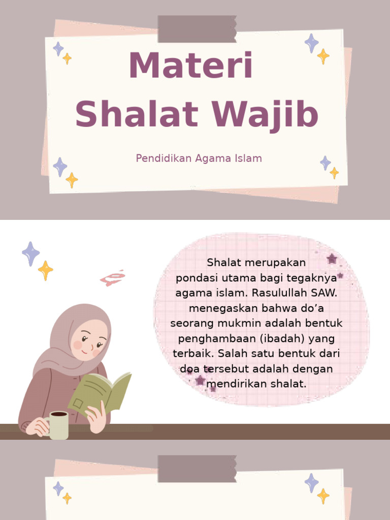 Ppt Ibadah Sholat (1) | PDF