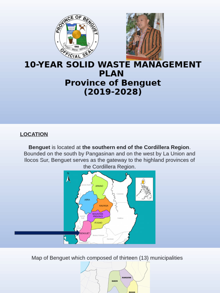 10-Year Provincial Solid Waste Management Plan - Benguet | PDF | Waste ...