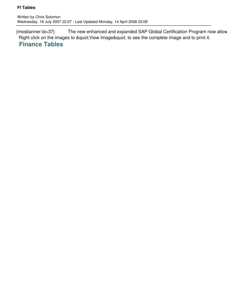 Fi Tables | PDF | Financial Transaction | Accounting