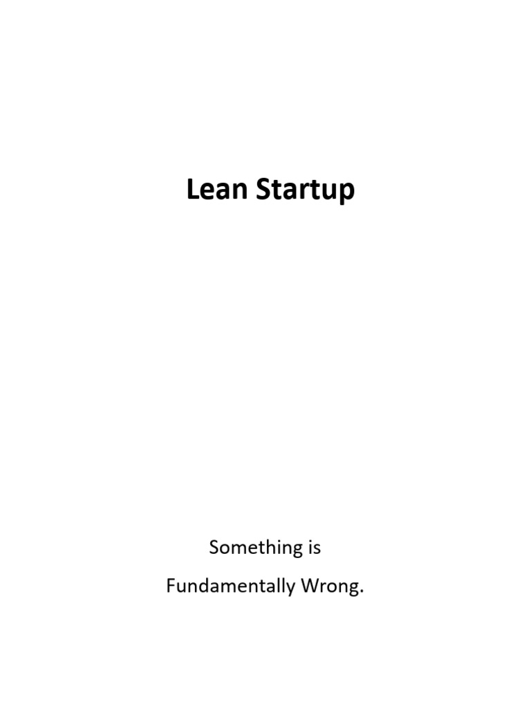 EMI 2025 - Leand Startup and MVP | PDF | Startup Company | Small ...