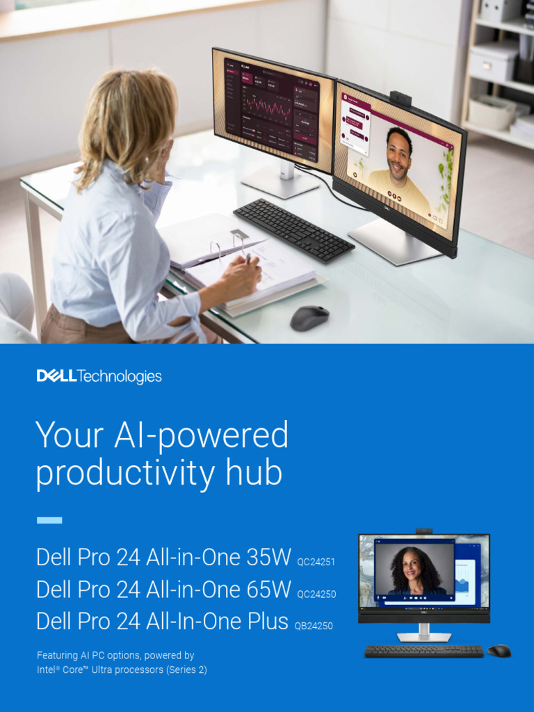 Dell Pro 24 All-in-One Overview | PDF | Personal Computers | Dell