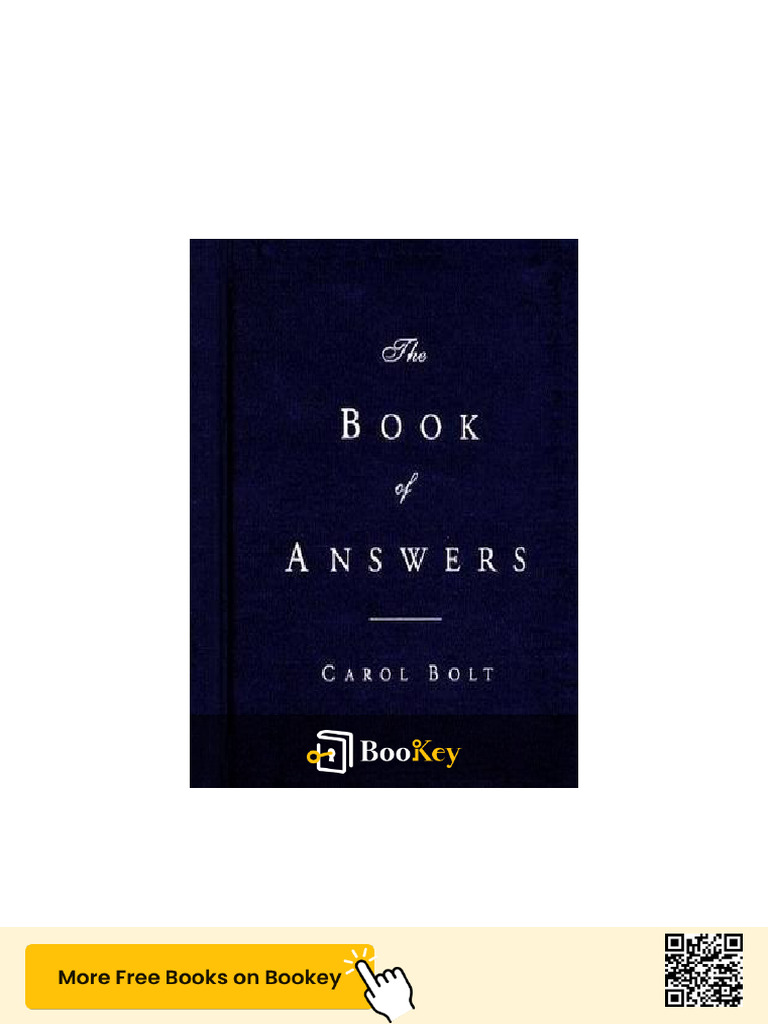 The Book of Answers Overview | PDF | Mindset | Psychological Resilience