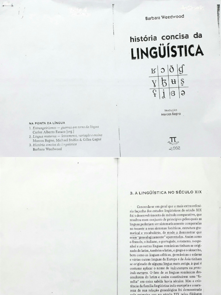 História Concisa Da Linguística - Texto 4 | PDF