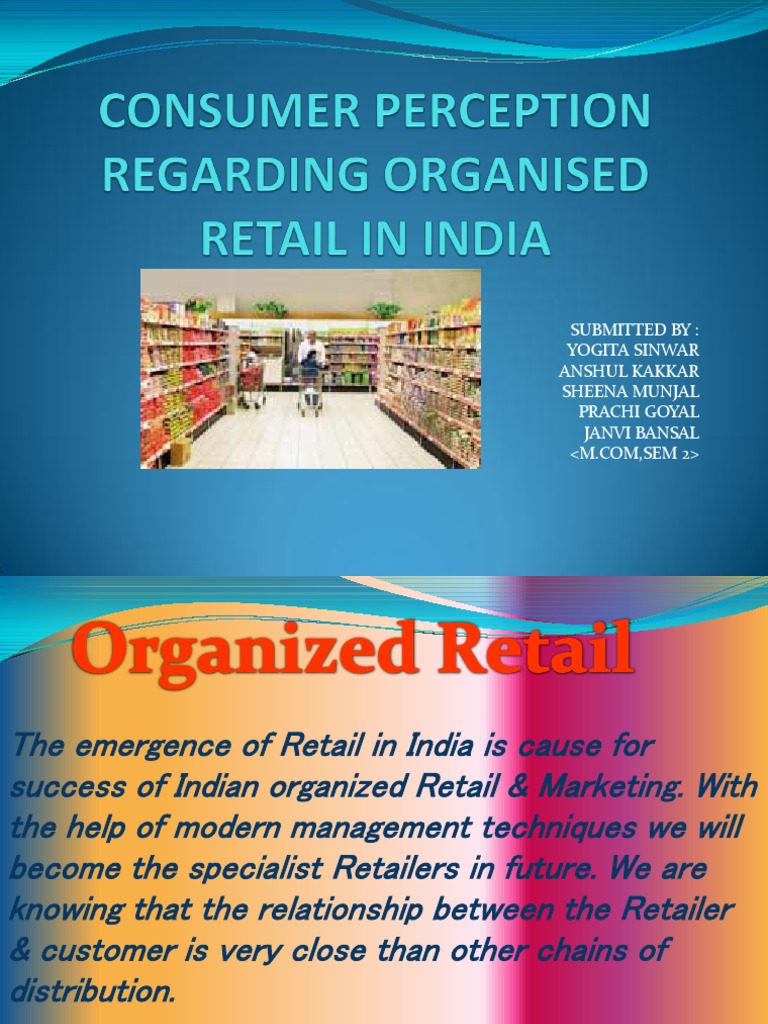 Organised Retail | PDF | Retail | Business Economics