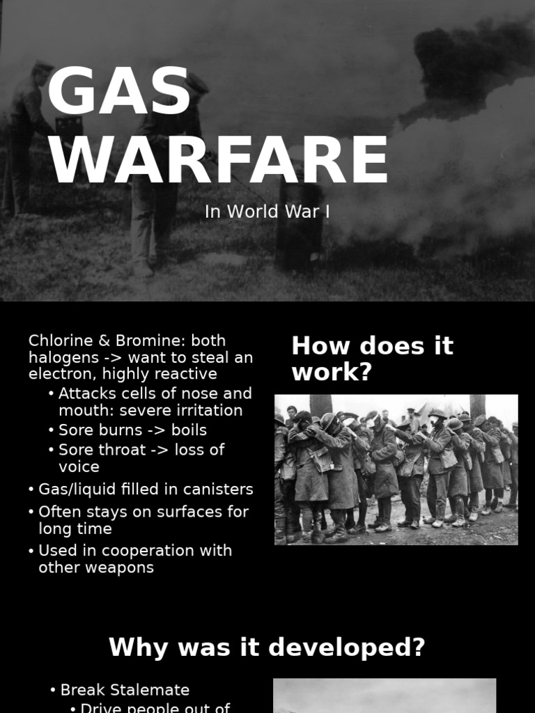 Gas WW1 | PDF