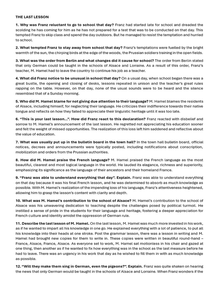 English Literature Notes | PDF