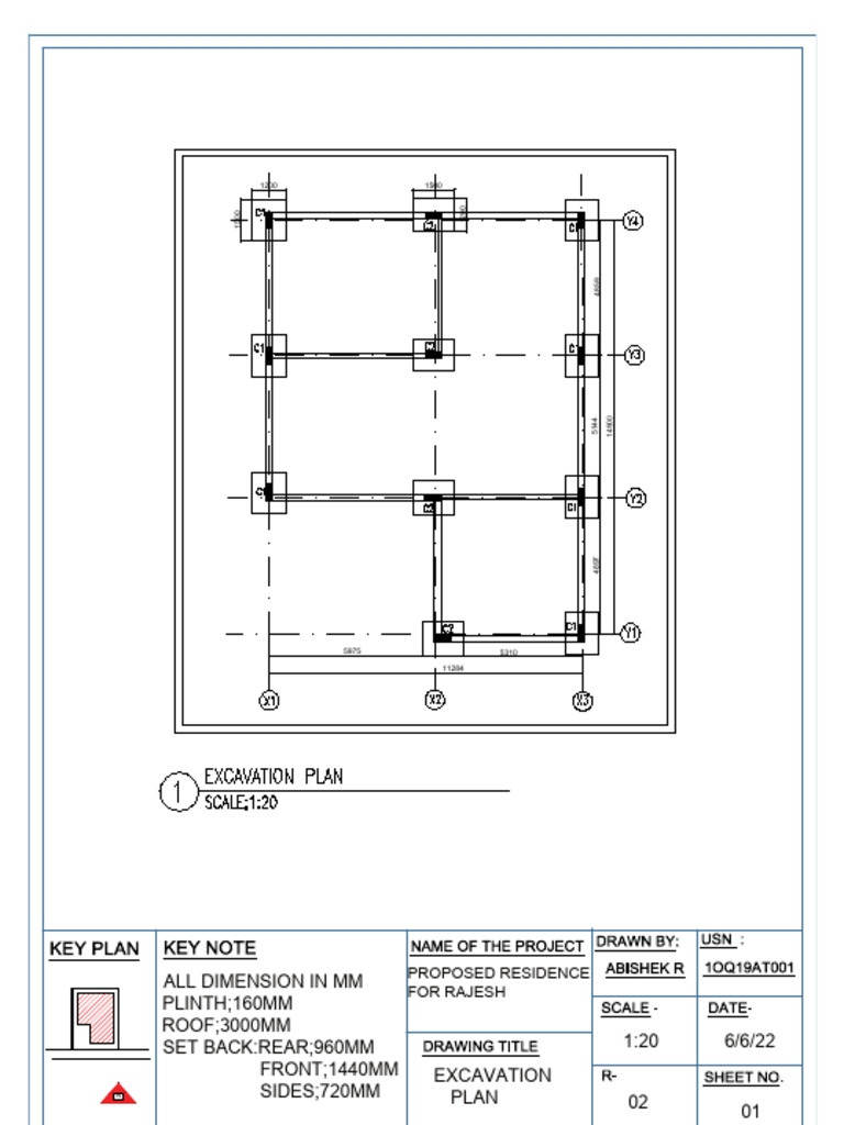 Excavation Plan | PDF