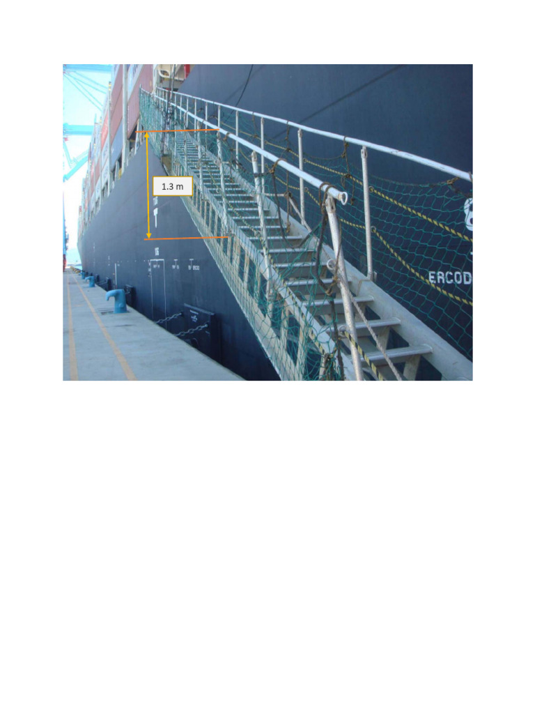 Height of Gangway Net | PDF