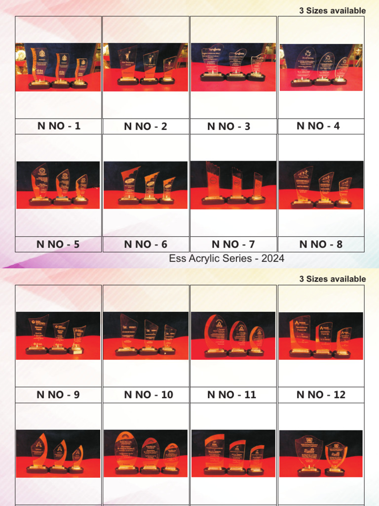 Ess Acrylic Series 2024 Overview | PDF