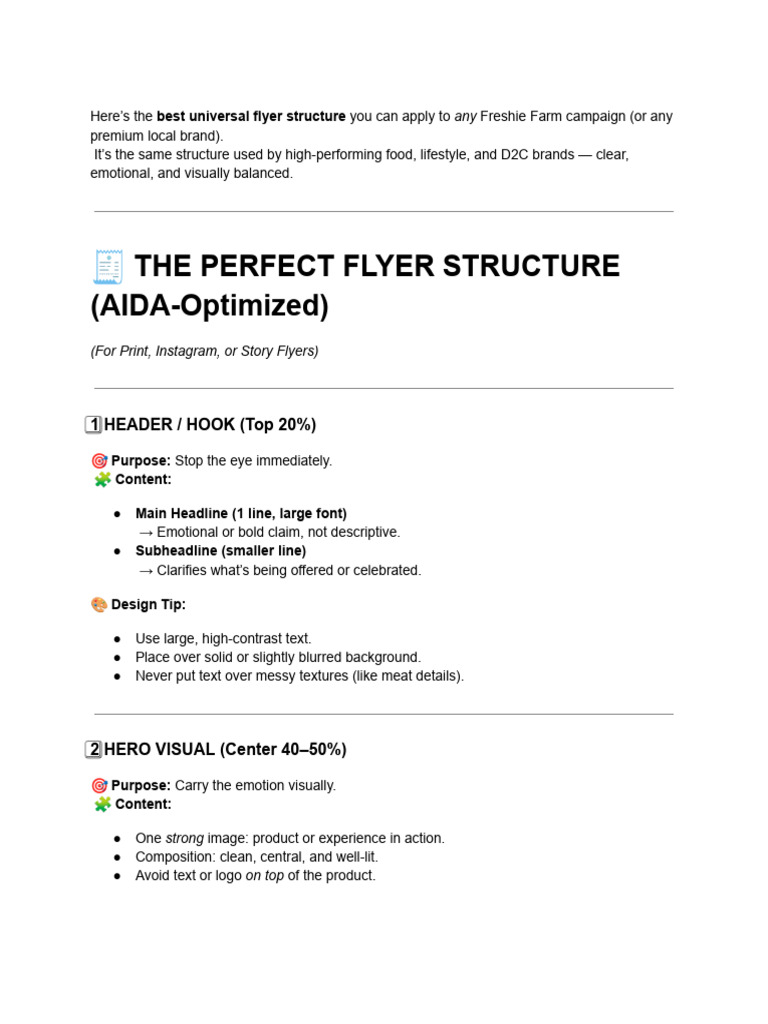 Flyer - Leaflet Structure (English and Bangla) | PDF