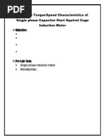No Load & Blocked Rotor Test Guide | PDF | Electric Motor ...