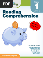 K5 Level B Reading Workbook | PDF | Senses | Worksheet