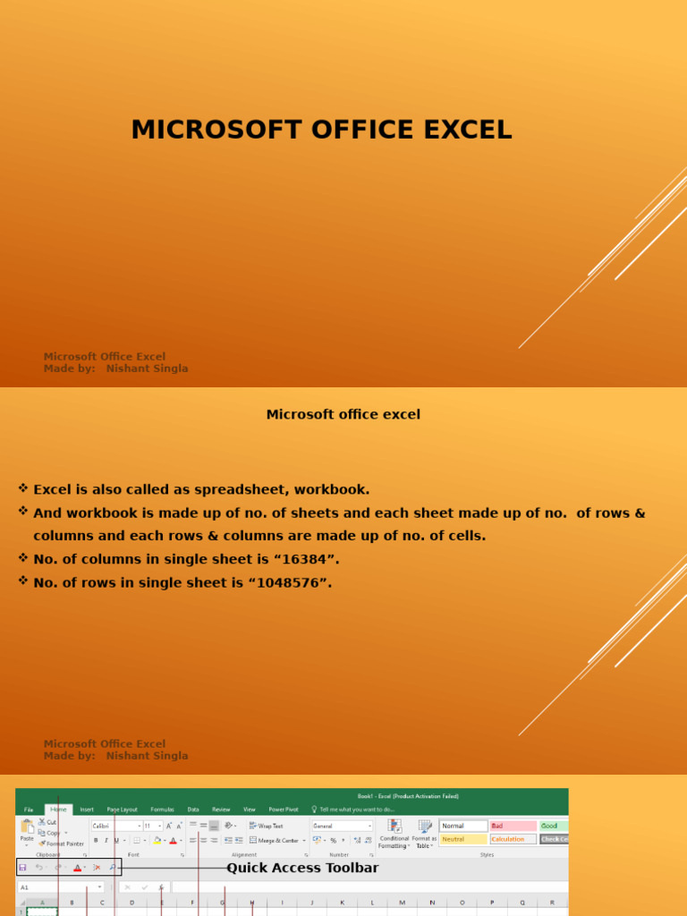 Microsoft Excel Guide and Shortcuts | PDF | Microsoft Excel | Software