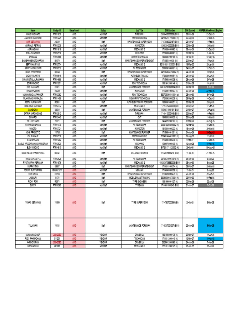 AMG Kimper LV | PDF