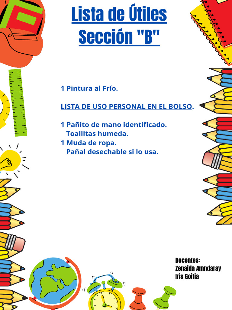 Copia de Colorful Cute Back To School Blank Paper Page Border A4 ...