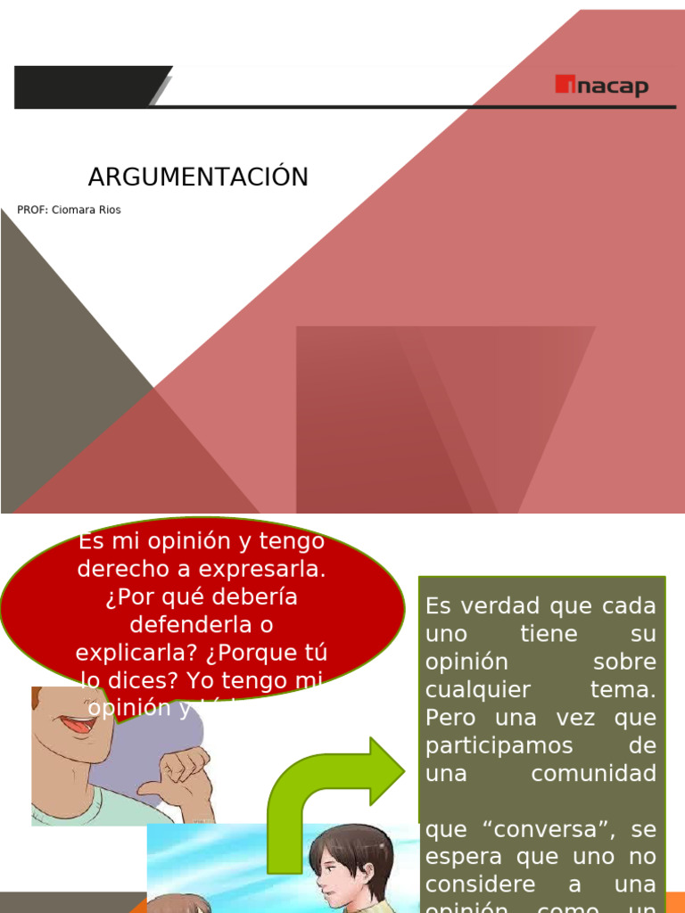 Cómo Argumentar Efectivamente | PDF