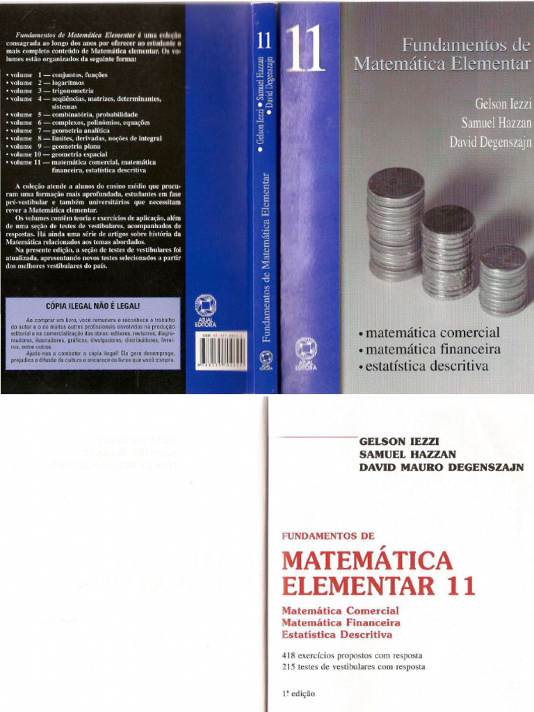 Fundamentos Da Matemática Elementar 11 | PDF