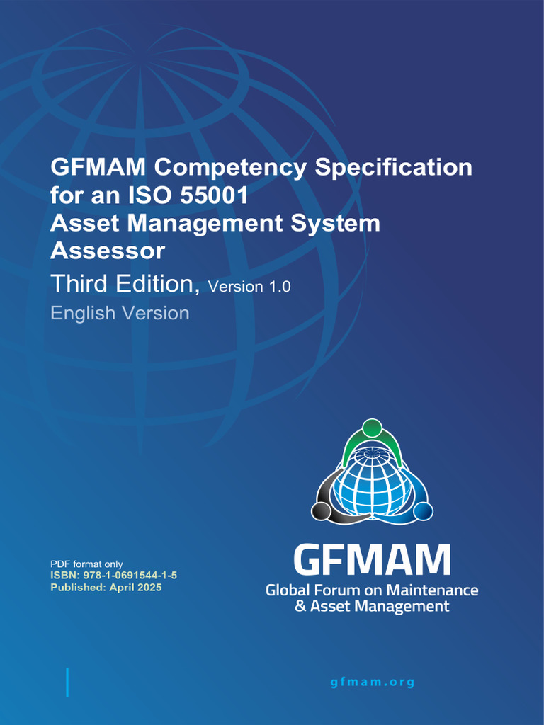 GFMAM ISO 55001 Assessor Competency Guide | PDF | Asset Management | Audit
