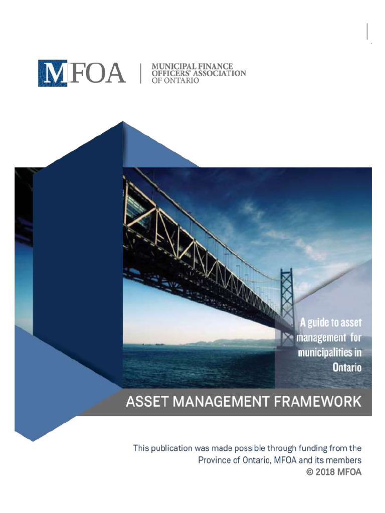 Ontario Asset Management Framework Guide | PDF | Asset Management ...