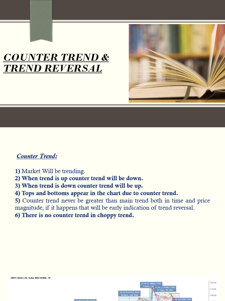 6 Counter Trend & Trend Reversal | PDF | Technical Analysis