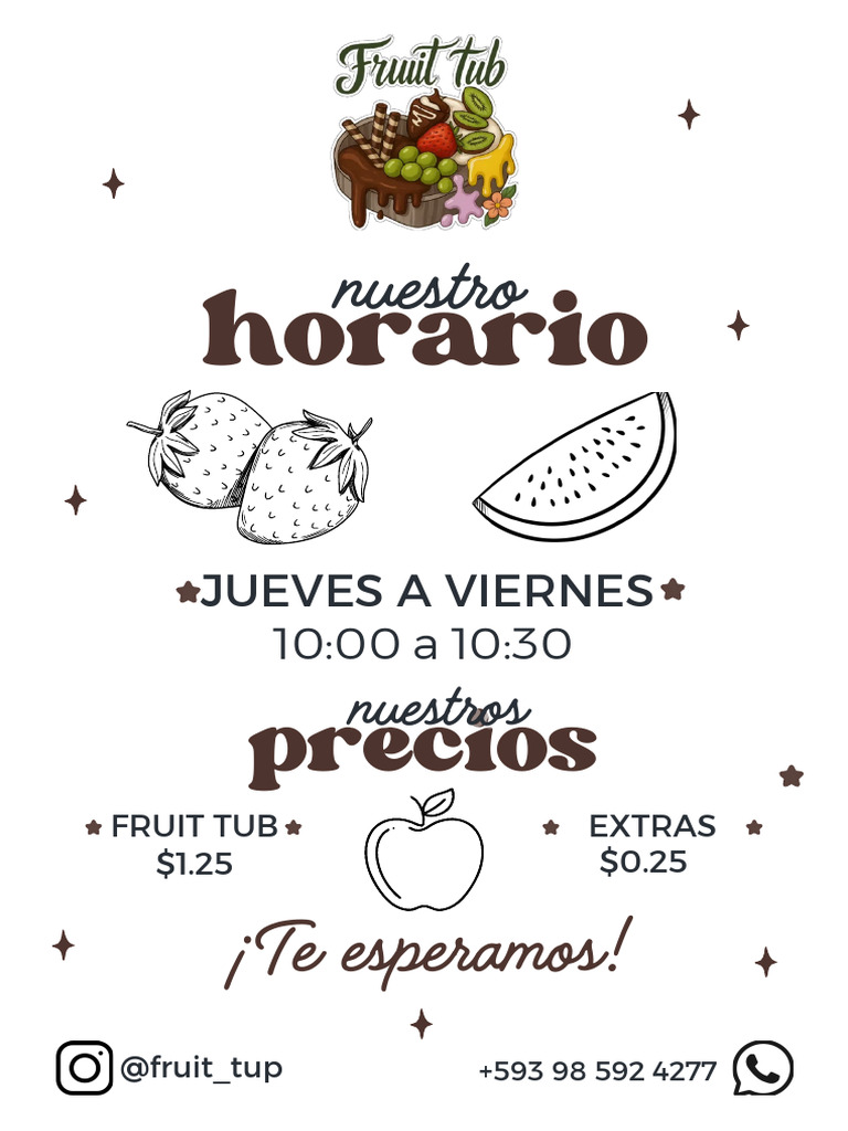 Fruit Tub | PDF