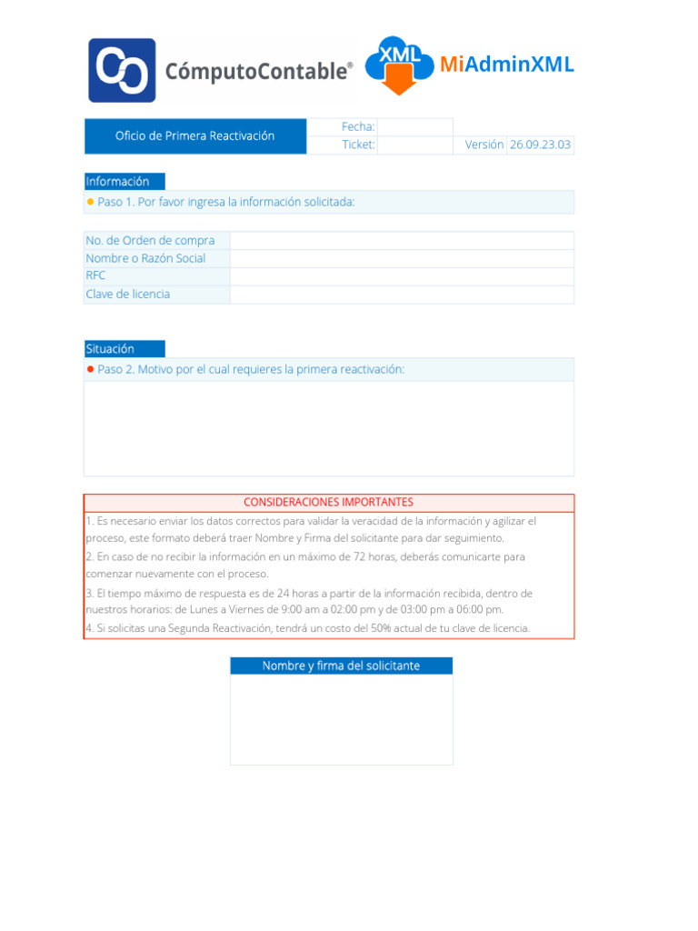 MAX Primera Reactivación | PDF