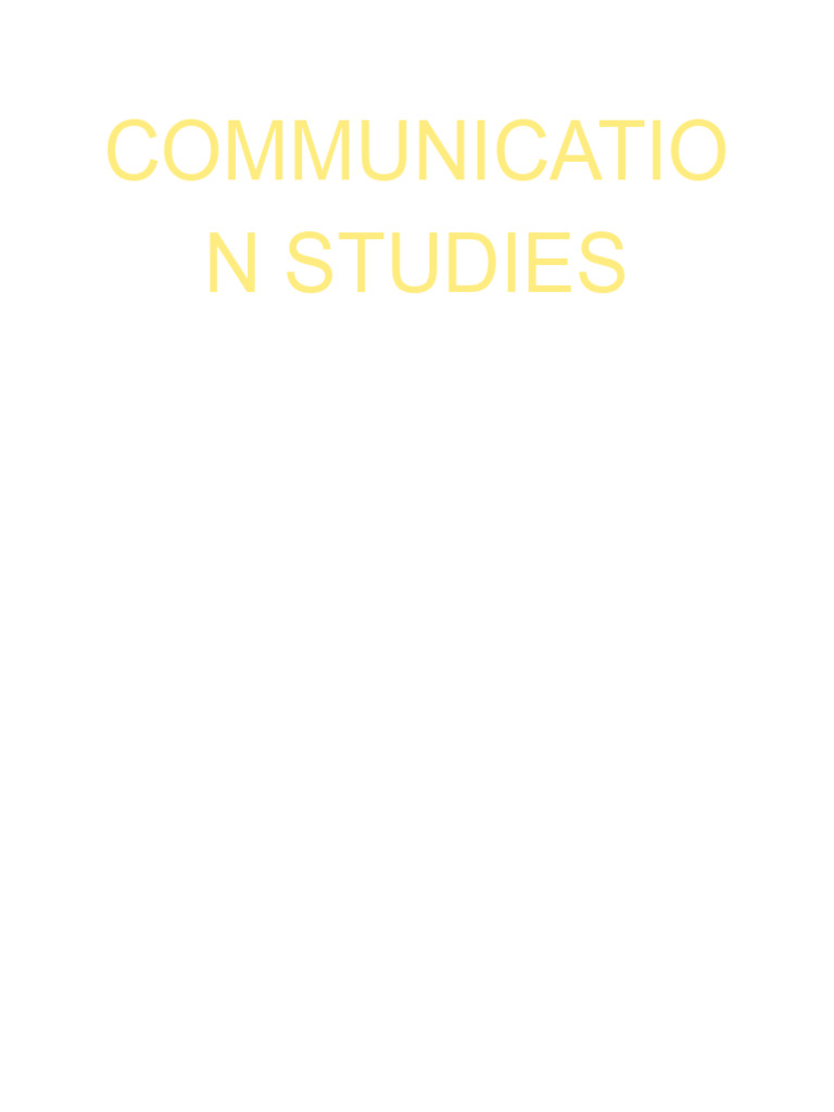 CAPE Communication Studies by Sai Sagireddy | PDF | Communication | Dialect