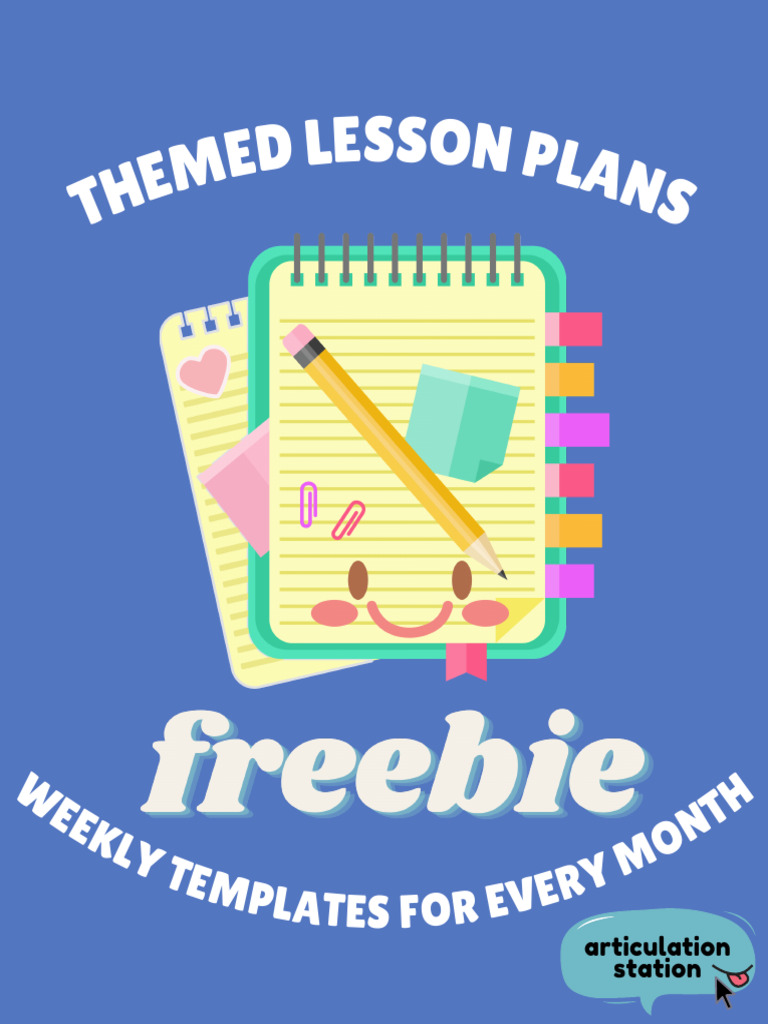 Monthly Themed Lesson Plans Templates | PDF