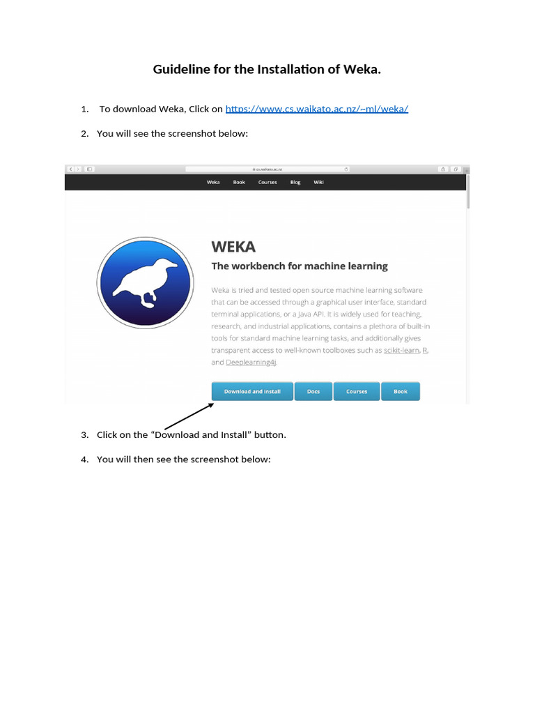 Guideline For Weka Installation | PDF