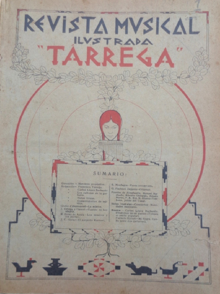 Tarrega #1 - Junio1924 | PDF