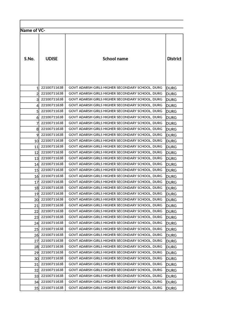 OJT Tracker - A.Y. 2022 23 - Phase 1 - Nov22 To March 23 GAG Durg 10th ...