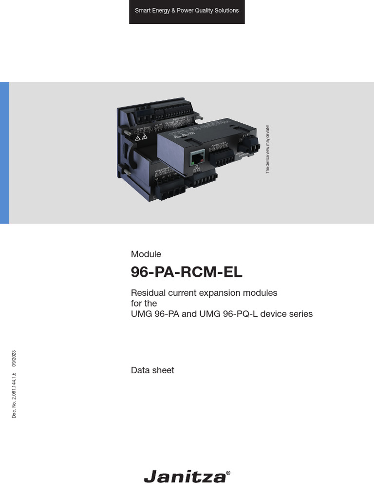 96-PA-RCM-EL Module Data Sheet | PDF | Electronics | Computer Engineering